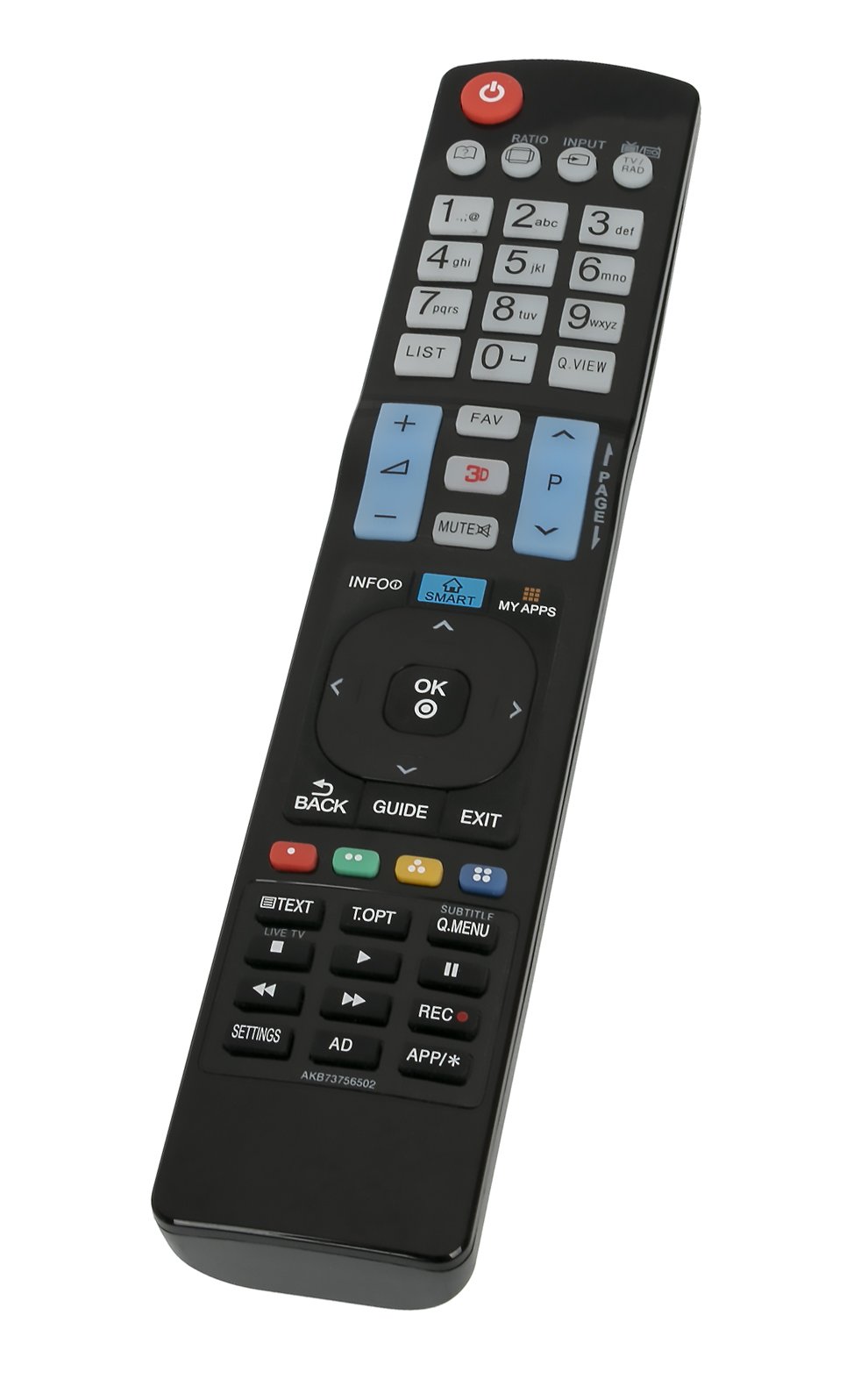 AKB73756502 Substitute for AKB73756567 AKB73756542 Replace Remote Control for LG LED TV32LA620V 42LA620S