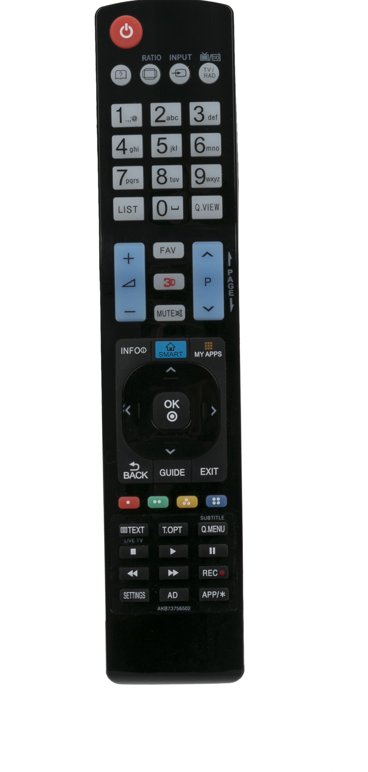 AKB73756502 Substitute for AKB73756567 AKB73756542 Replace Remote Control for LG LED TV32LA620V 42LA620S