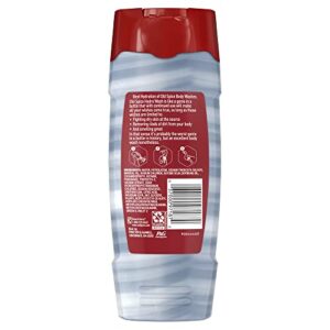 Old Spice Hydro Body Wash Hardest Working Collection Steel Courage, 16.0 oz (Pack Of 4)