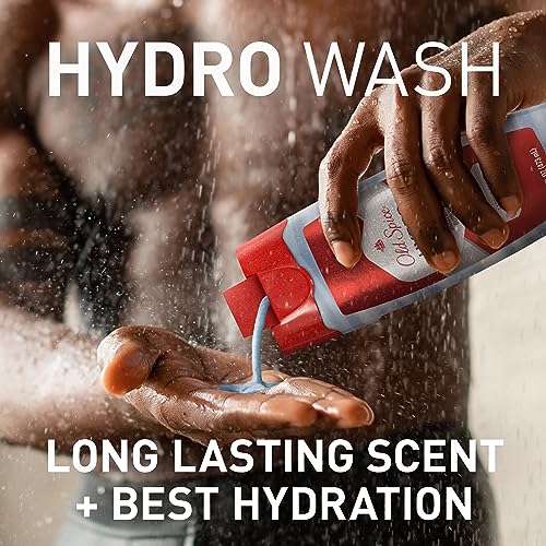 Old Spice Hydro Body Wash Hardest Working Collection Steel Courage, 16.0 oz (Pack Of 4)