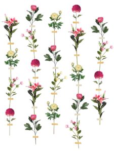 wallpops dwpk2767: wallflower wall art kit