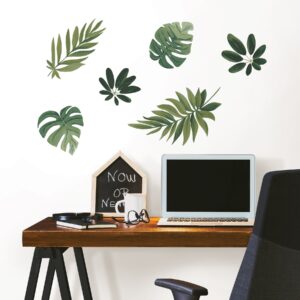 Wall Pops WallPops DWPK2761 Havana Leaves Wall Art Kit, Green