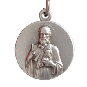 I G J Medal of Saint Jude Thaddeus the Apostle with Chain - The medals of the Patron Saints