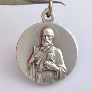 I G J Medal of Saint Jude Thaddeus the Apostle with Chain - The medals of the Patron Saints