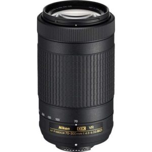 nikon af-p dx nikkor 70-300mm f/4.5-6.3g ed vr lens for nikon dslr cameras (renewed)