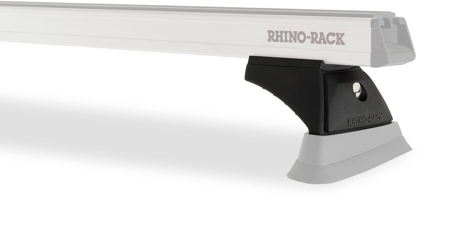 Rhino-Rack Locking Legs High 52mm, Fits All Bars & Pioneer Platform, Glass Reinforced Nylon, Qty 6, Black (RCH6)