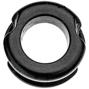 pine ridge archery z-38 aluminum peep sight, lightweight and heavy duty with deep channel for rock solid installation, 3/16" aperture, black