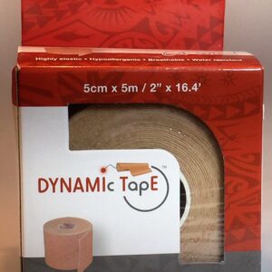 Sammons Preston 38139 Dynamic Tape, 2" x 16.4' (5cm x 5m), Beige Tattoo, Single Roll