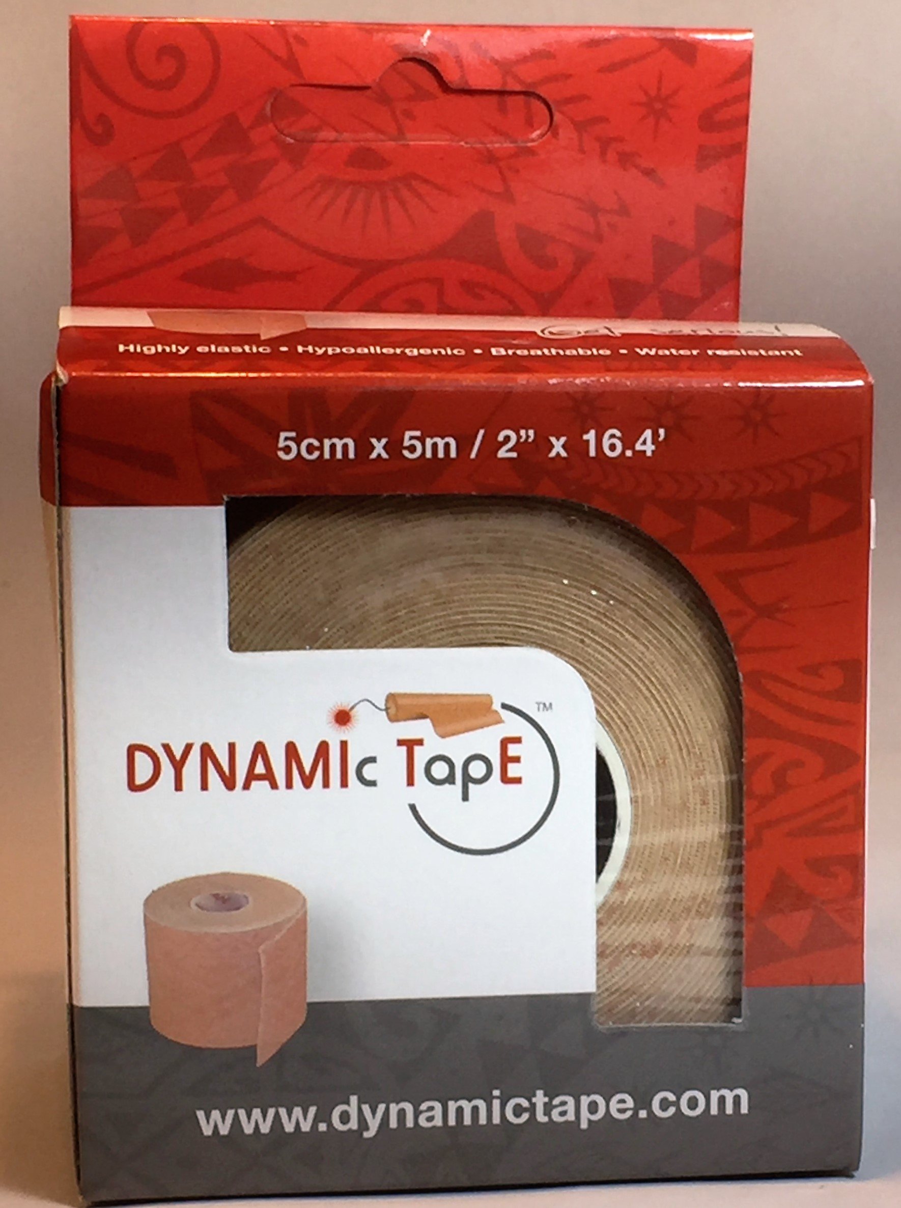 Sammons Preston 38139 Dynamic Tape, 2" x 16.4' (5cm x 5m), Beige Tattoo, Single Roll