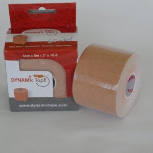 Sammons Preston 38139 Dynamic Tape, 2" x 16.4' (5cm x 5m), Beige Tattoo, Single Roll