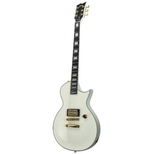 ESP LTD NW-44 Signature Series Neil Westfall Electric Guitar with Case, Olympic White