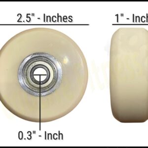 Replacement Elliptical Wheel - Compatible with MOST ProForm Models - Part # 286547