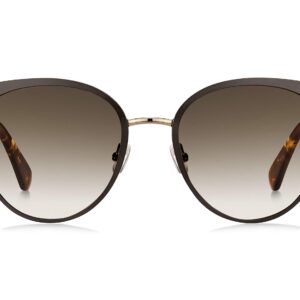 Kate Spade Women's Janalee Round Sunglasses, Havana, 53 mm