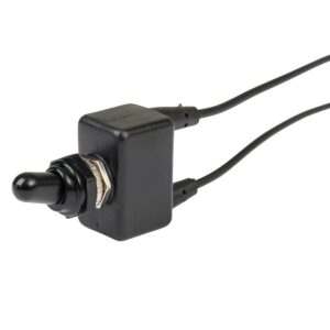 bep 1002016 spst pvc coated toggle switch with wire leads - off/on