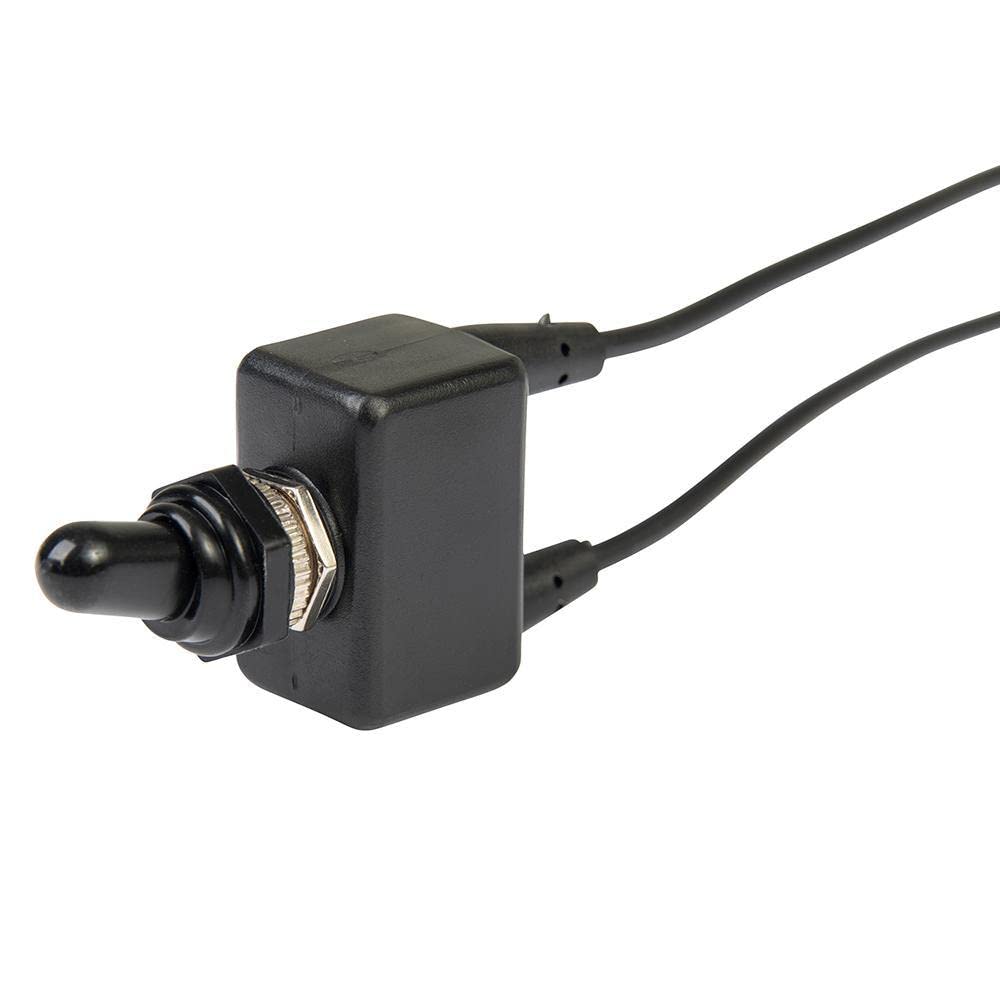 BEP 1002016 SPST PVC Coated Toggle Switch With Wire Leads - Off/On