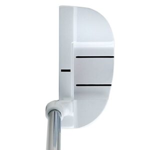 Bionik 105 Nano White Golf Putter Right Handed Semi Mallet Style with Alignment Line Up Hand Tool 33 Inches Petite Lady's Perfect for Lining up Your Putts