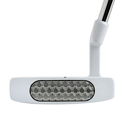 Bionik 105 Nano White Golf Putter Right Handed Semi Mallet Style with Alignment Line Up Hand Tool 33 Inches Petite Lady's Perfect for Lining up Your Putts