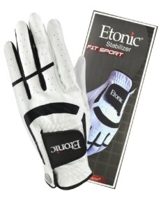 etonic golf mlh stabilizer f1t sport glove white/black white cadet small