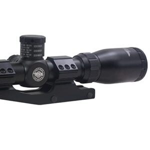 BSA Optics TW-312X40W1PMTB Tactical Weapon Scope, One Piece Weaver Mount, 3X-12X 40mm Objective