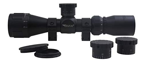 BSA Optics 22-27X32AOCWRTB Sweet 22 AO Compact 2X-7X 32mm Rifle Scope, Multi, 2X - 7X