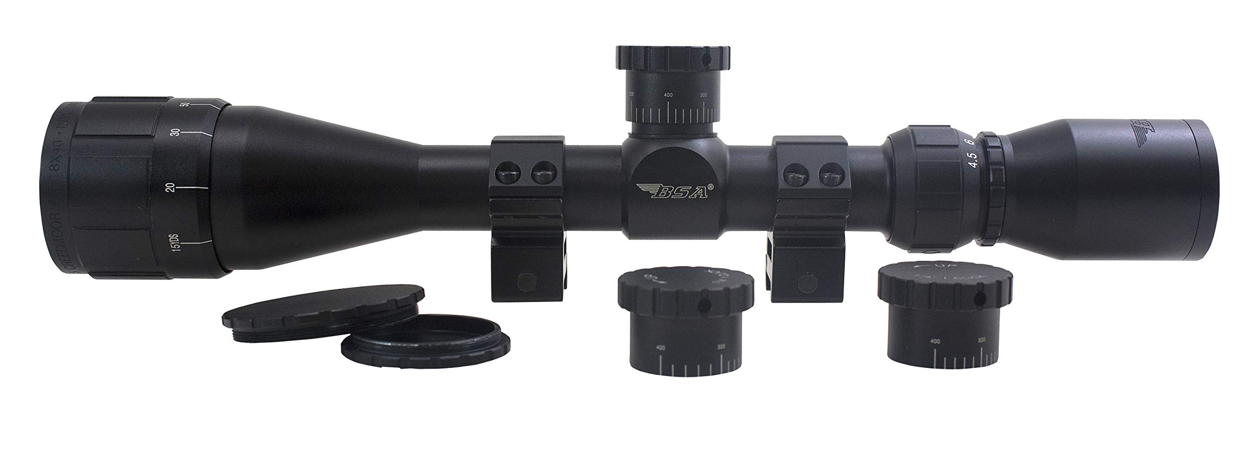 BSA Guns 243-39X40AOWRTB Sweet 243 AO 3X-9X 40mm Rifle Scope, Multi