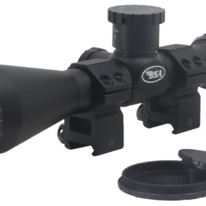 Gamo BSA Guns 270-412X40AOWRTB Sweet 270 AO 4X-12X 40mm Rifle Scope, Black