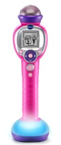 vtech kidi star music magic microphone, pink