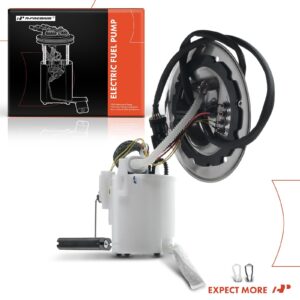 A-Premium Electric Fuel Pump Module Assembly with Sending Unit Compatible with Ford Mustang 1999 2000, V6 3.8L V8 4.6L, Replace# XR3Z9H307AD, XR3Z9H307AE