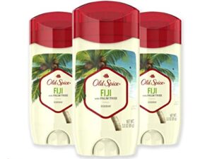 old spice aluminum free deodorant for men, fiji with palm tree scent, 3.0 ounce, (pack of 3)