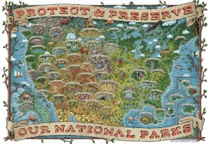 ravensburger protect and preserve usa-1000 piece jigsaw puzzle