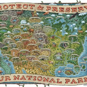 Ravensburger Protect and Preserve USA-1000 Piece Jigsaw Puzzle