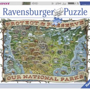 Ravensburger Protect and Preserve USA-1000 Piece Jigsaw Puzzle