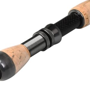 10' # 5/6 Carbon Fly Fishing Rod Pole 4 Pieces Medium-Fast Action Light Feel 3 Meters Length Trout River Fishing