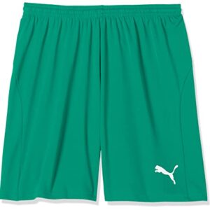 PUMA Men's LIGA Core Shorts, Pepper Green/White, M