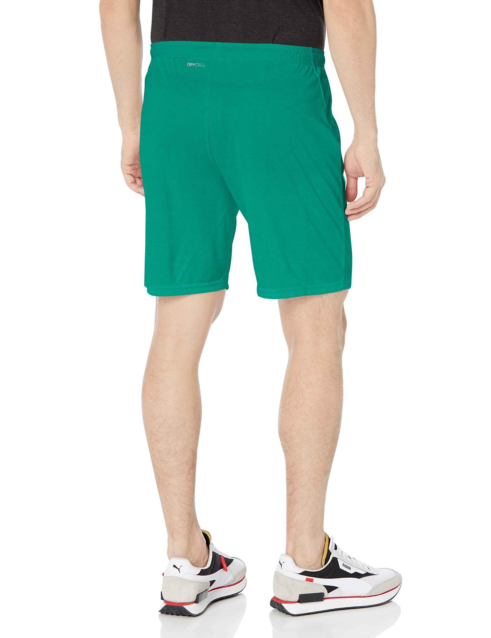 PUMA Men's LIGA Core Shorts, Pepper Green/White, M