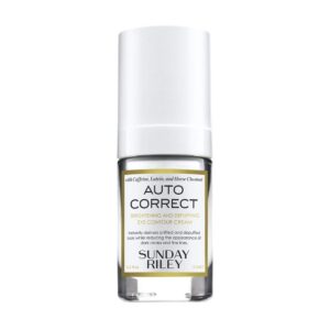 sunday riley auto correct brightening and depuffing eye contour cream