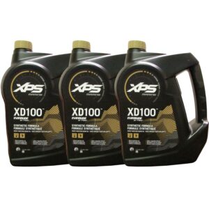 johnson evinrude/omc xps marine xd100 oil gallon 3 pack 779711, 0779711, 0764357