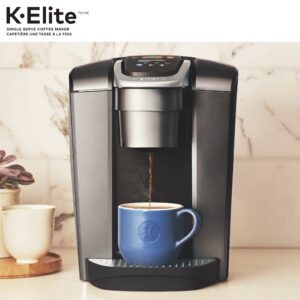 Brushed Slate Hot Beverage K-Elite Dispenser