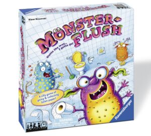 ravensburger monster flush children's board game