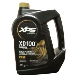 evinrude xps marine xd100 e-tec synthetic formula, direct injection engine oil, 1 gallon jug