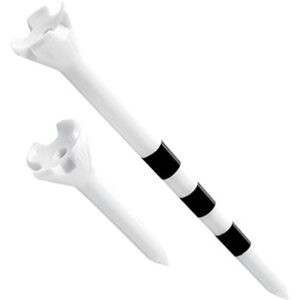 Maxfli Performance Series Low Resistance 3.25" & 1.5" White Golf Tees - 50 Pack