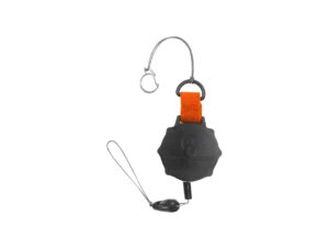 wilderness systems retractable tether for kayak fishing tools, gray