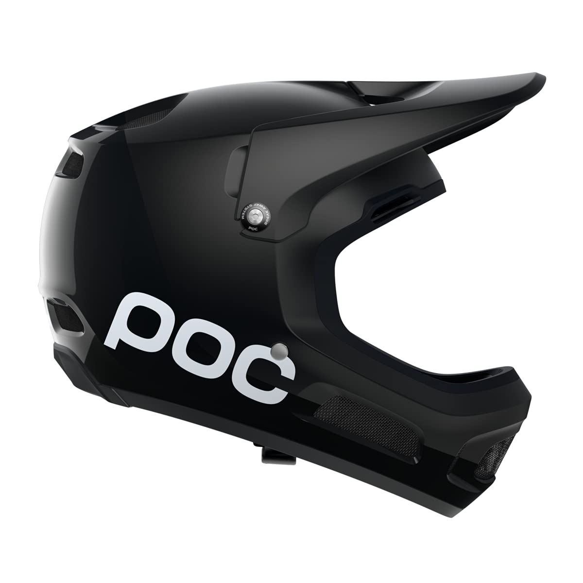 POC Coron Air Spin, Helmet for Downhill Mountain Biking, Uranium Black, XS-S