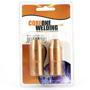 MIG Welding Nozzle Miller Style Modle 200258 2 PACK