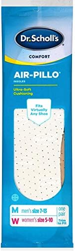 Dr. Scholl's Air-Pillo Insoles Unisex -1 PR, Pack of 4