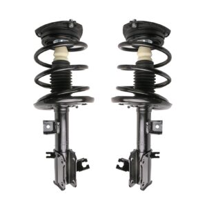 mostplus 2x front complete spring struts 172393 172392 compatible for nissan altima coupe or sedan 2.5l 07-12 (set of 2)