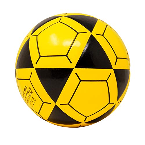 Mikasa FT5 Goal Master Soccer Ball, Black/Yellow, Size 5