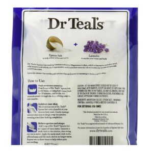 DR TEAL's Pure Epsom Salt Soaking Solution with Lavender - 1 lb bag