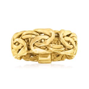 ross-simons sterling large byzantine ring