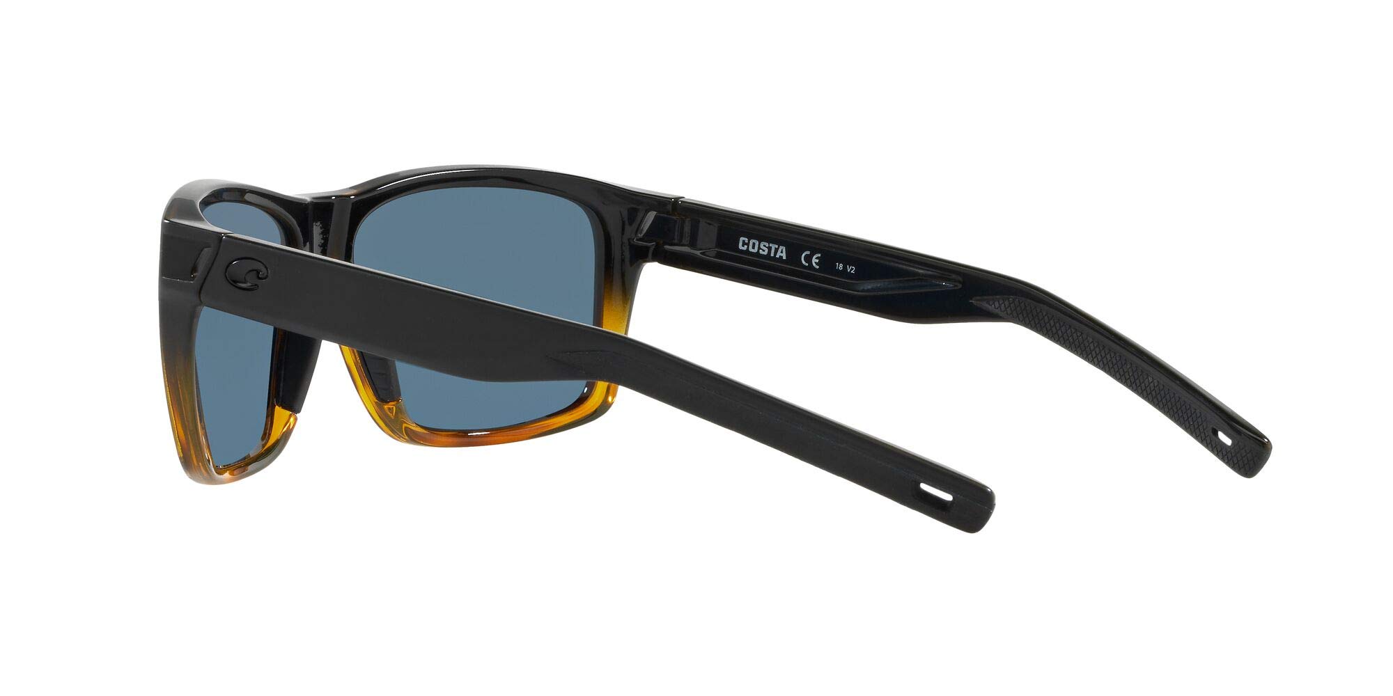 Costa Del Mar Man Sunglasses Black/Shiny Tortoise Frame, Gray Lenses - 60MM